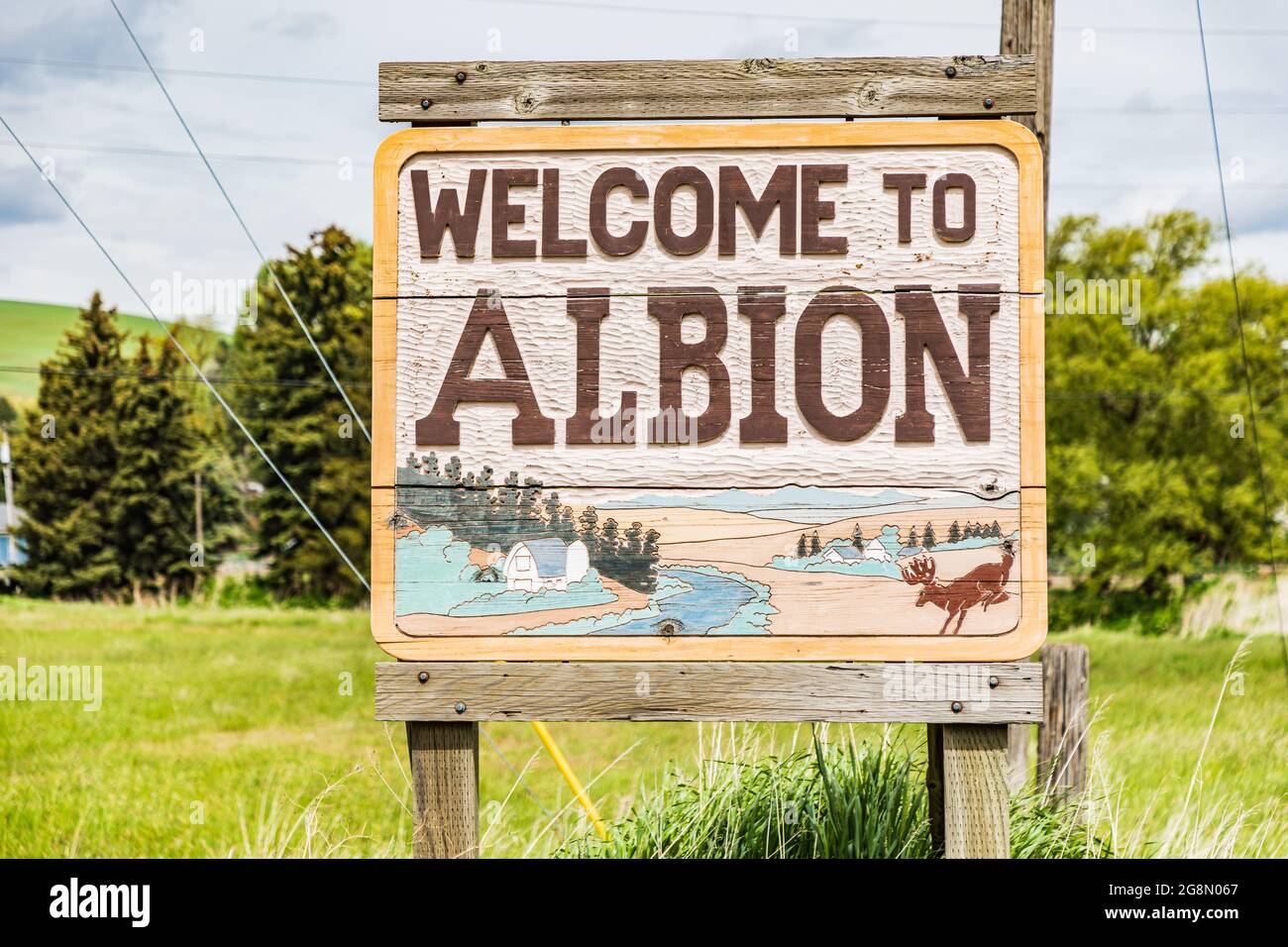 Spring albion hi-res stock photography and images - Alamy