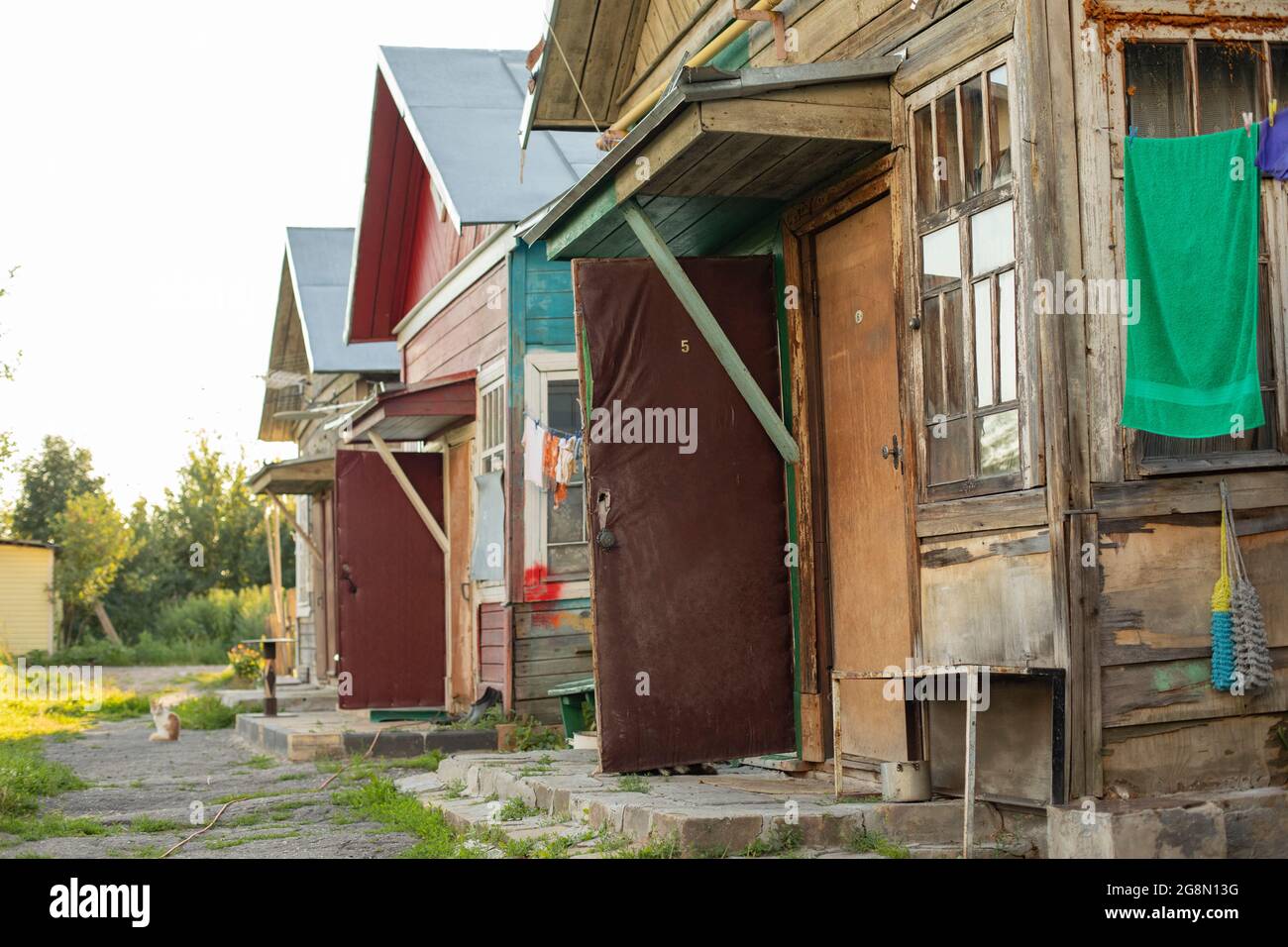 The dwellings of the poor. The barracks in which they live in the ...
