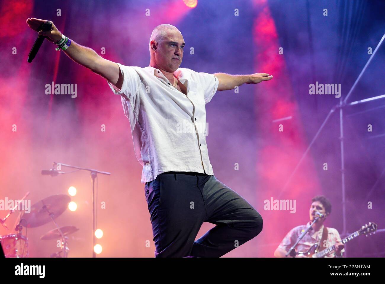 BARCELONA - JUL 8: KASE.O (hip hop band) perform at Cruilla Music ...