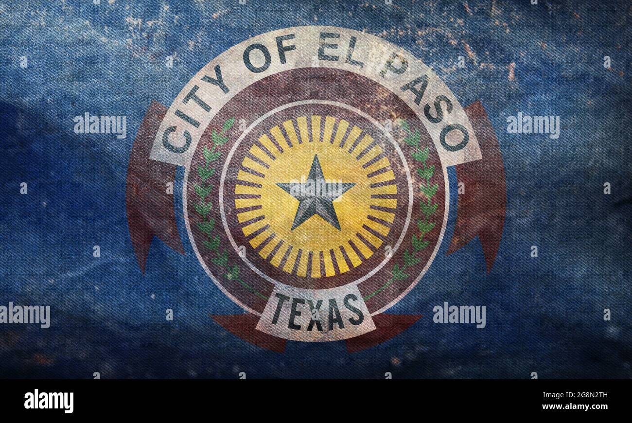 El paso texas map hi-res stock photography and images - Alamy