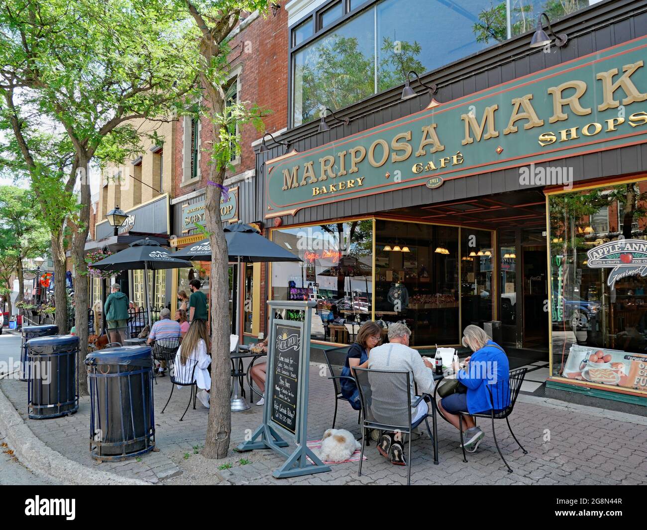 Ontario, Canada - The quaint town of Orillia, famous for the Mariposa ...