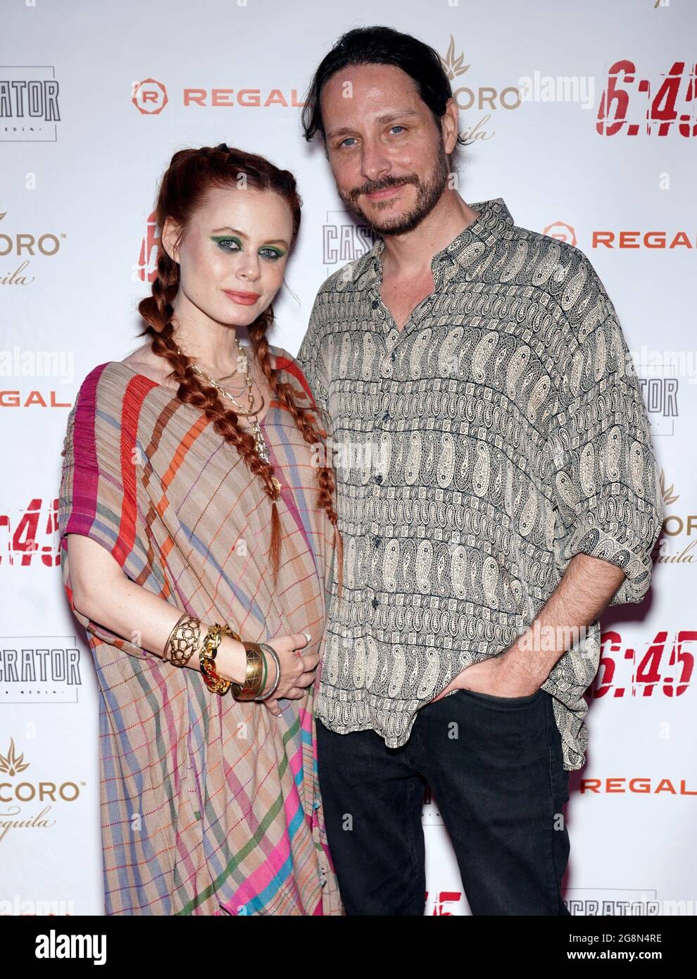 New York, NY, USA. 21st July, 2021. Michael Reed, Angie Duke at ...