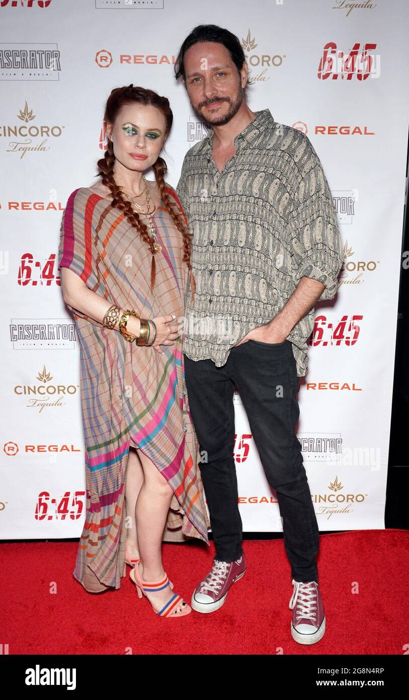 New York, NY, USA. 21st July, 2021. Michael Reed, Angie Duke at ...