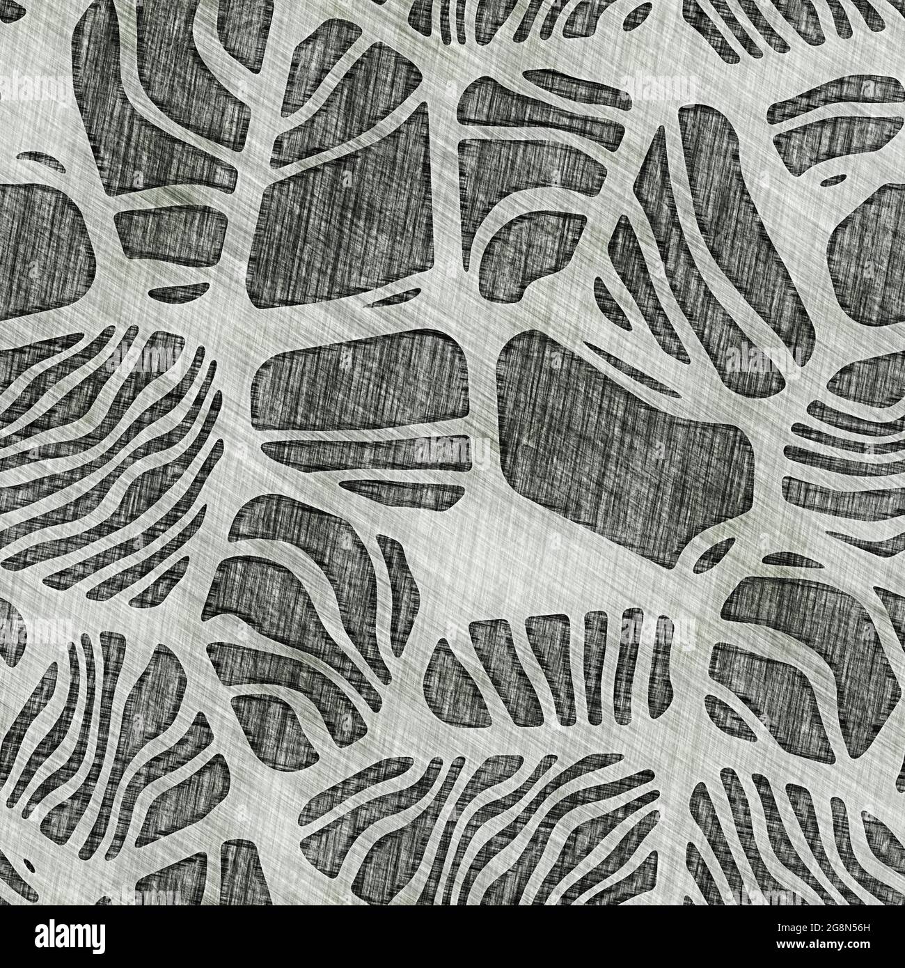 Seamless hand drawn pencil sketch pattern for surface print Stock Photo ...