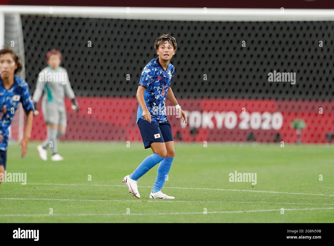 Sapporo, Japan. 21st July, 2021. Moeka Minami (JPN) Football/Soccer ...