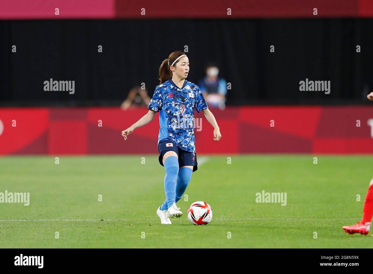 Sapporo, Japan. 21st July, 2021. Risa Shimizu (JPN) Football/Soccer : Tokyo 2020 Olympic Games ...