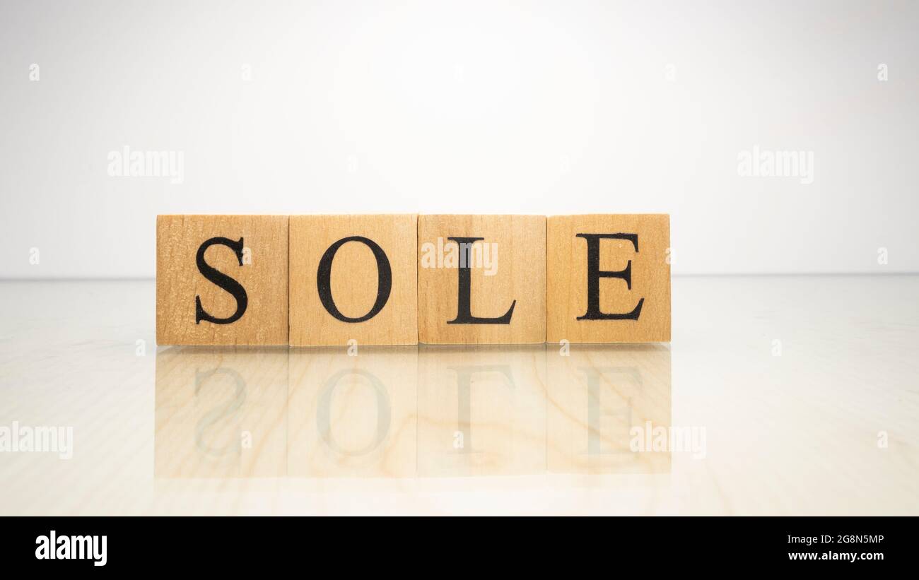 The name Sole was created from wooden letter cubes. Seafood and food ...