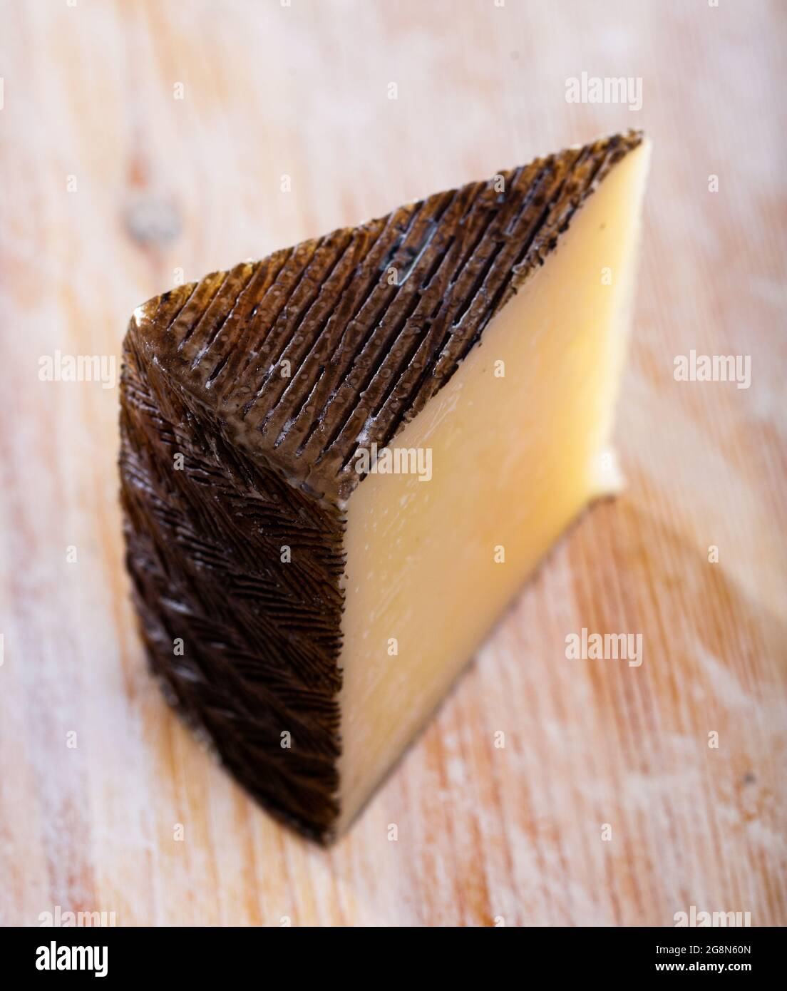 Sheep cheese with intense flavor, distinct sheep aroma, dense texture ...