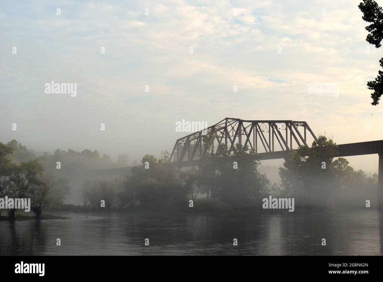Cotter Bridge Arkansas Stock Photo - Alamy