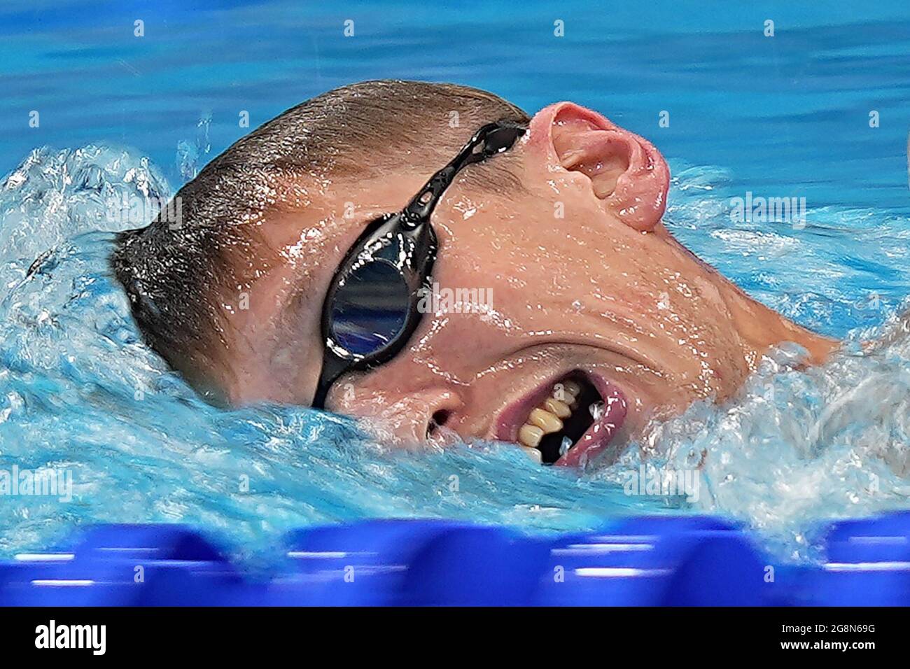 Tokio, Japan. 22nd July, 2021. Swimming: Olympics, training at Tokyo ...