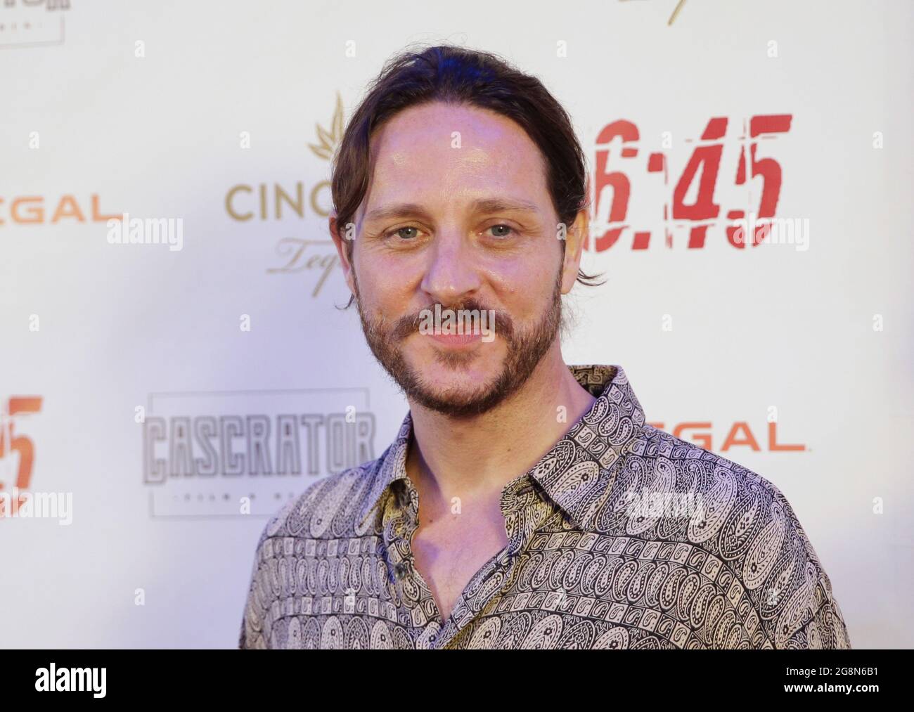 New York, United States. 21st July, 2021. Michael Reed arrives on the ...