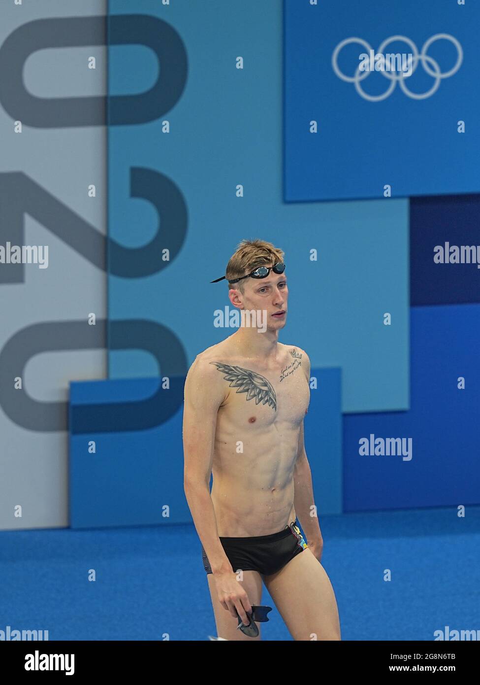 Tokyo olympics swimming pool hi-res stock photography and images - Alamy