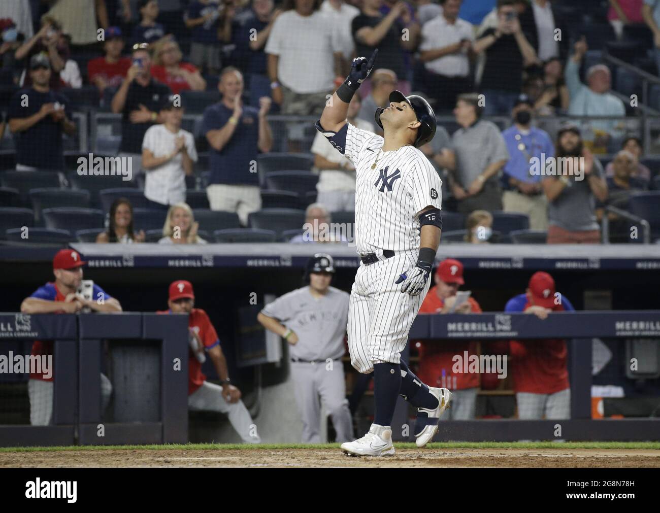 Bronx, United States. 21st July, 2021. New York Yankees Rougned Odor ...