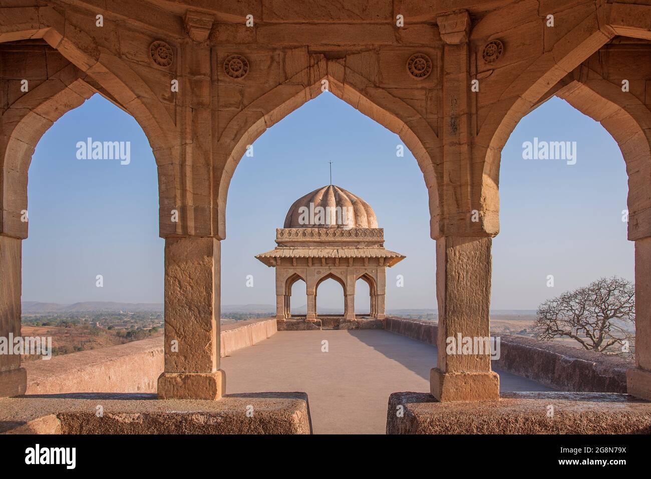Rani Roopmati Mahal at Mandu Stock Photo - Alamy