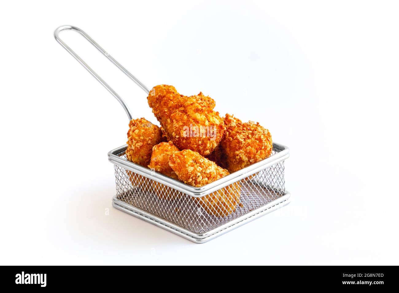 Chicken Wings And French Fries Basket