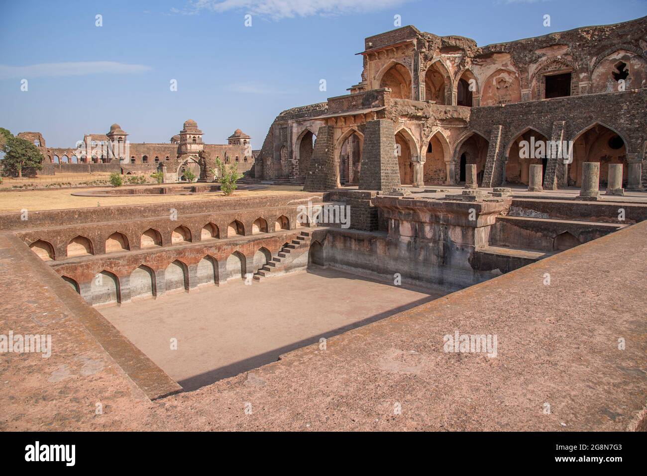 Beautiful ancient architecture of Mandu Stock Photo - Alamy