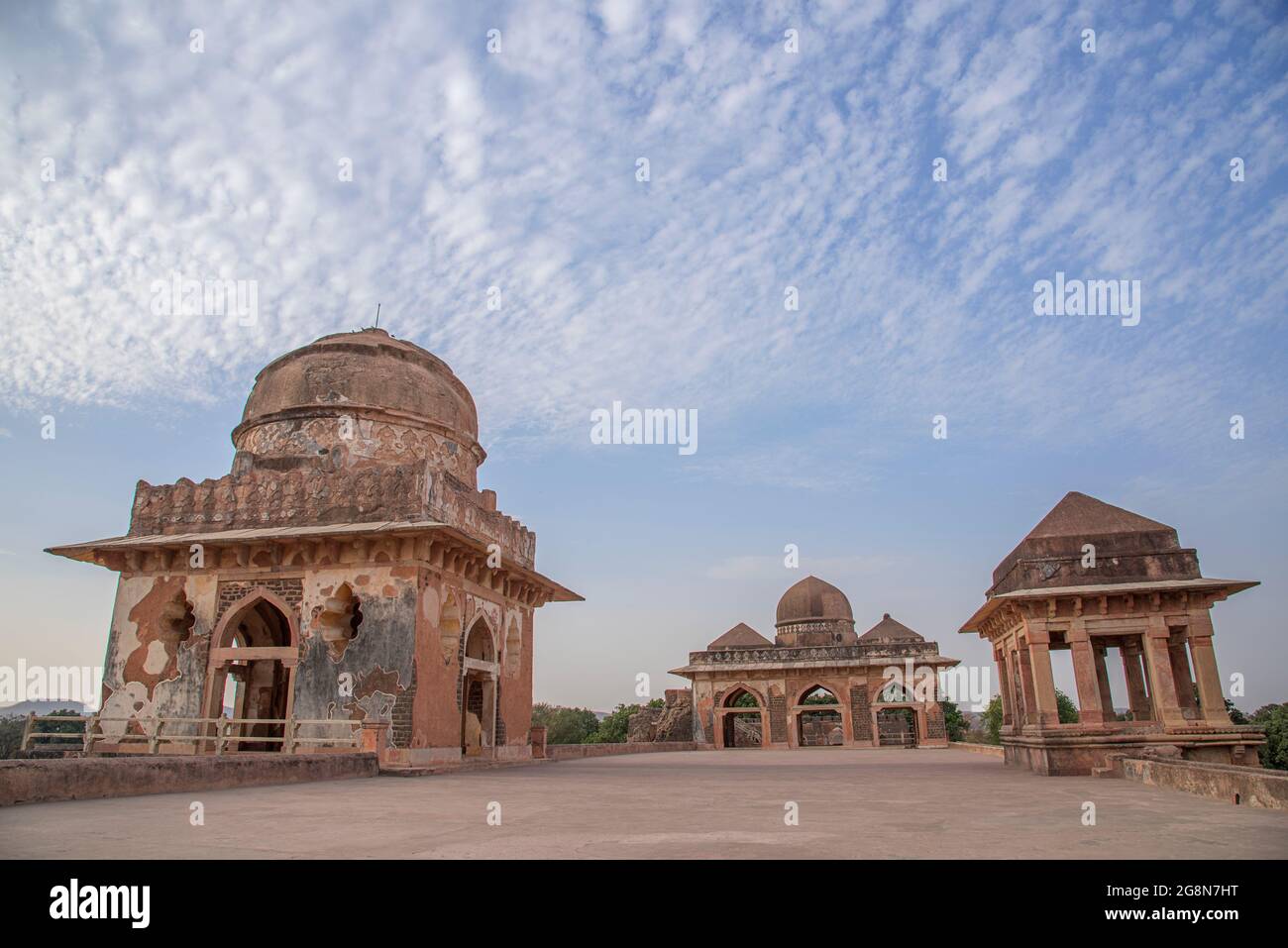 Beautiful Jahaj Mahal at Mandu Stock Photo - Alamy