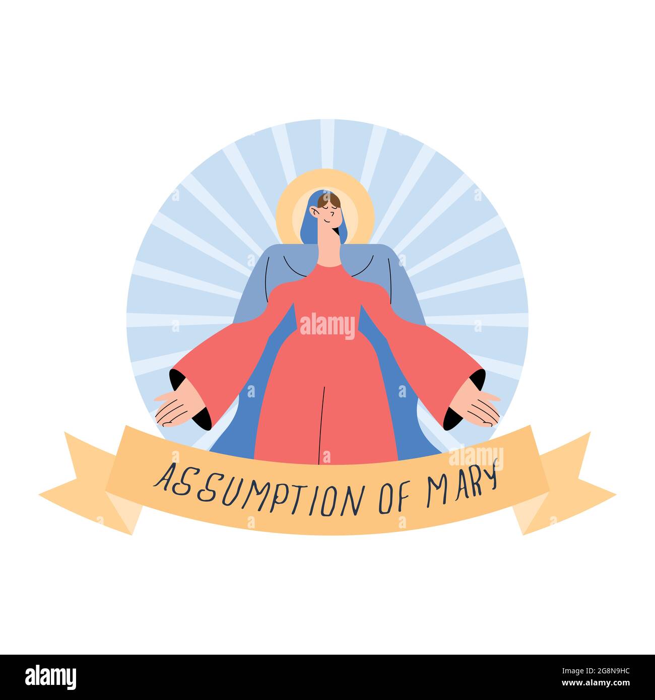 Assumption Of Mary Clipart