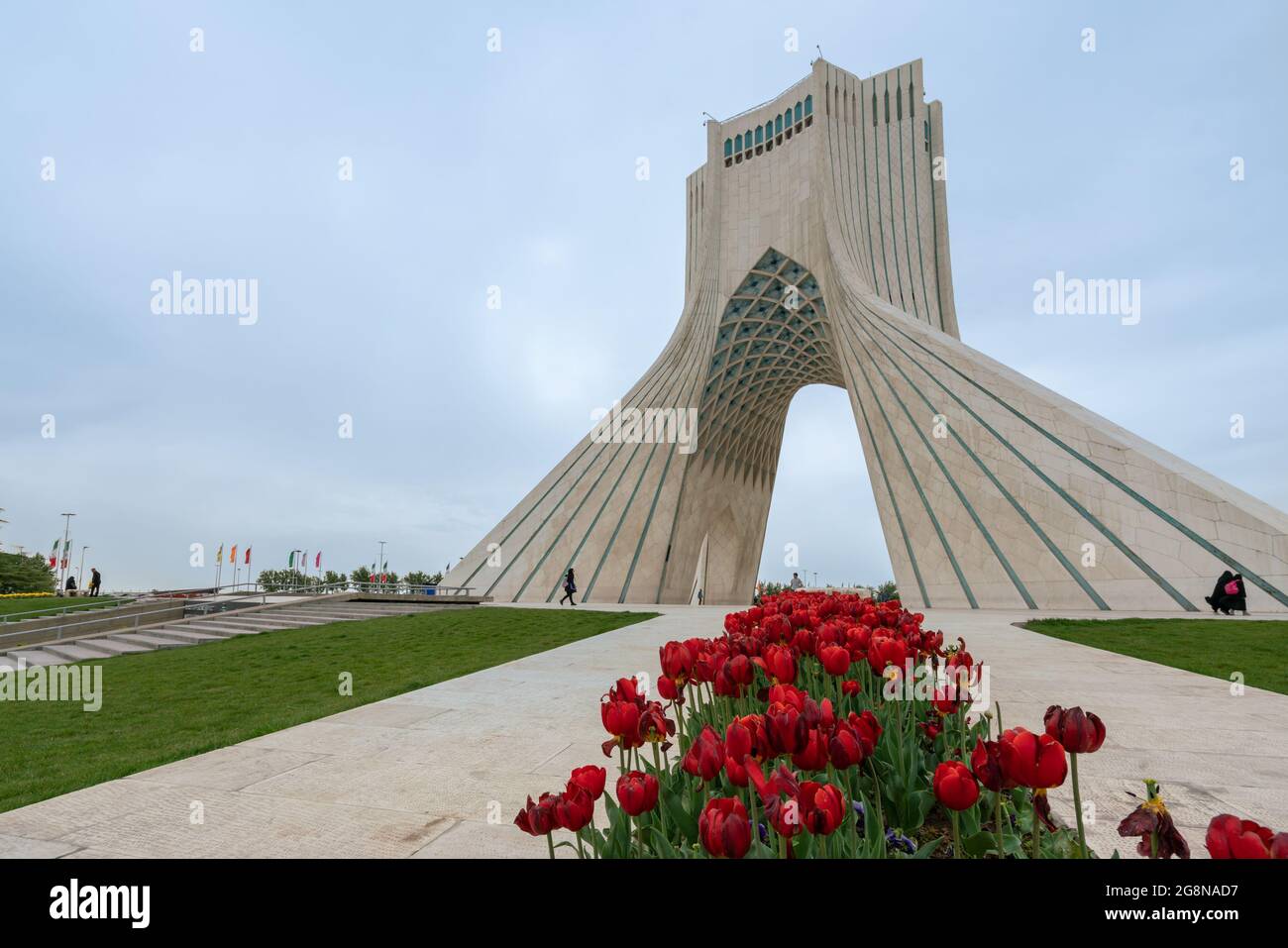 Tehran,Iran - 04.10.2019: Azadi Tower Artistic and Cultural Complex in ...