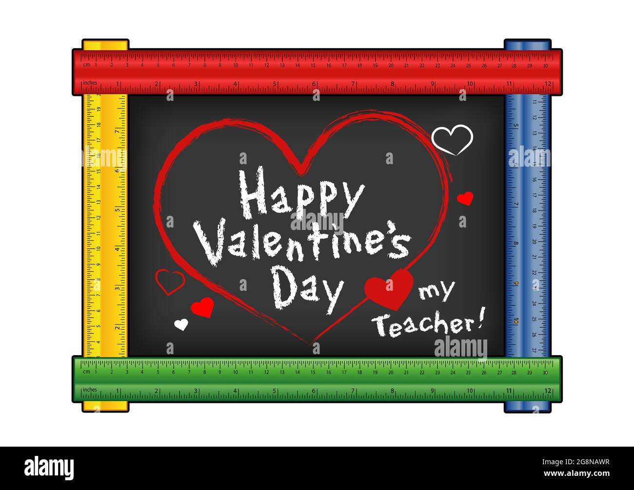 Happy students teacher classroom Cut Out Stock Images & Pictures - Alamy