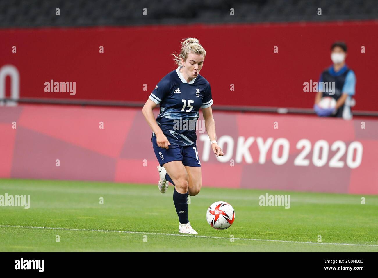 Sapporo, Japan. 21st July, 2021. Lauren Hemp (GBR) Football/Soccer ...