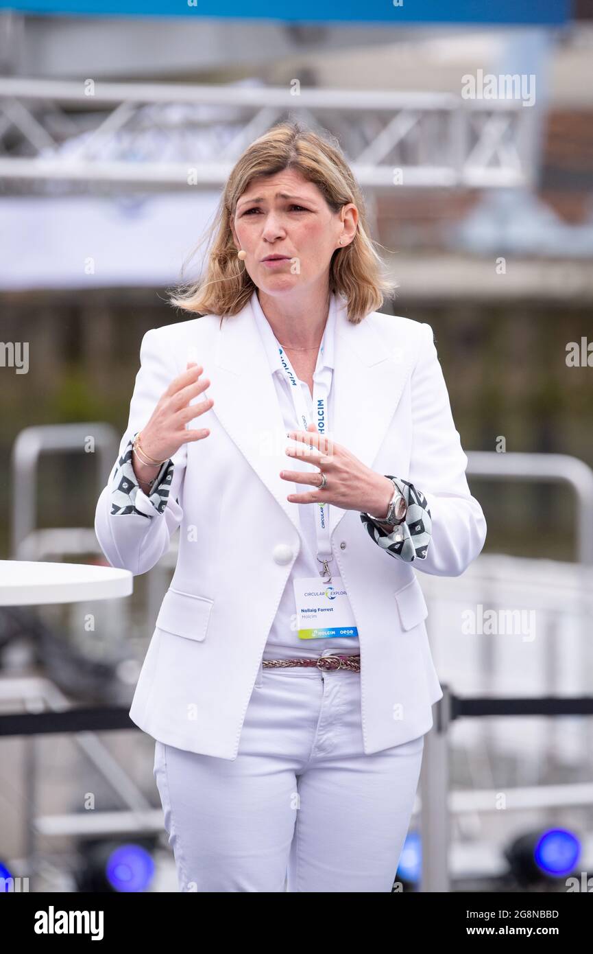 Hamburg, Germany. 21st July, 2021. Nollaig Forrest, Global Head of ...