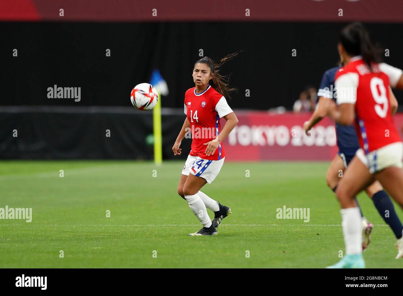 Sapporo, Japan. 21st July, 2021. Daniela Pardo (CHI) Football/Soccer ...