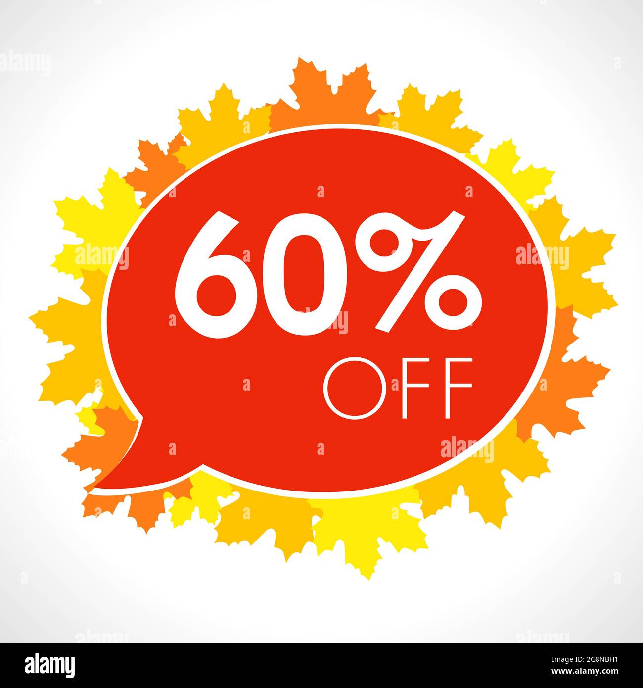 Sign 60 percent off Stock Vector Images - Alamy