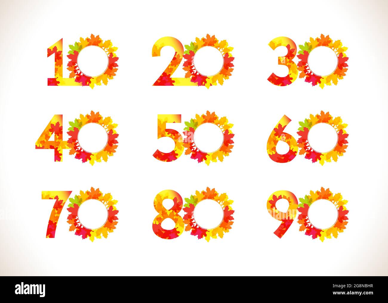 Black number 30 on white circle Stock Vector Images - Alamy