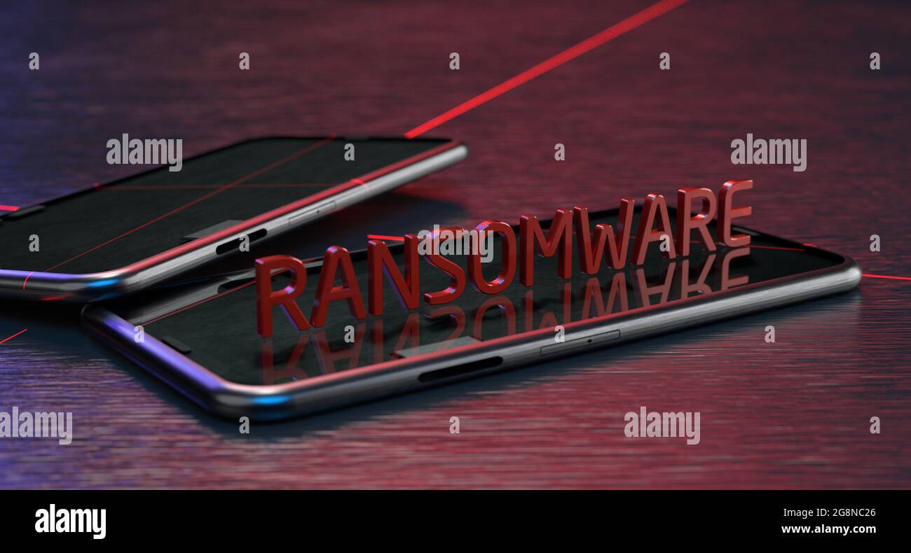 Cyber Security Email Phishing Ransomware Internet Technology Stock ...