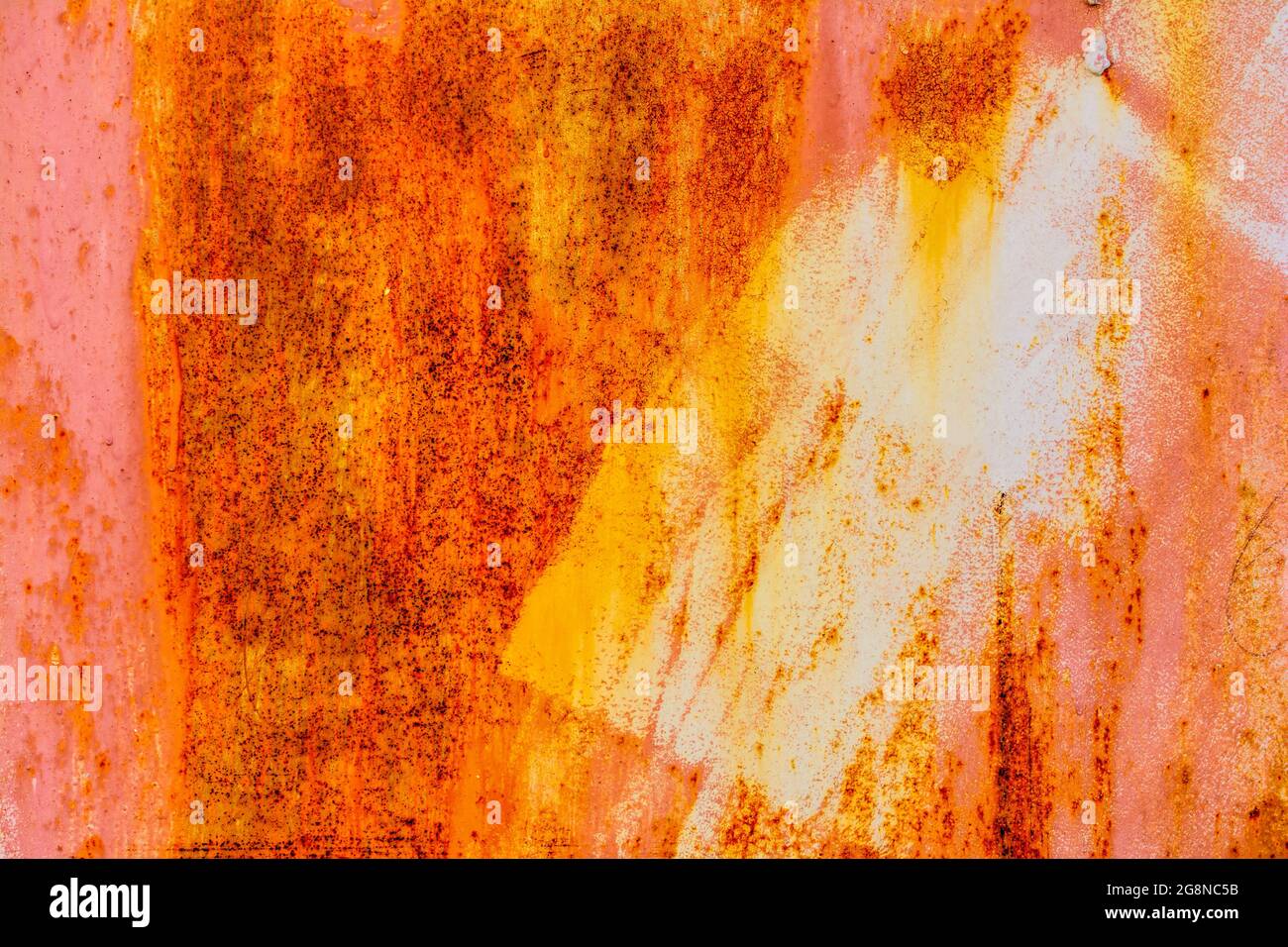 Rusty texture. Old Red Rusty Plaster Wall With Worn Surface Vertical ...