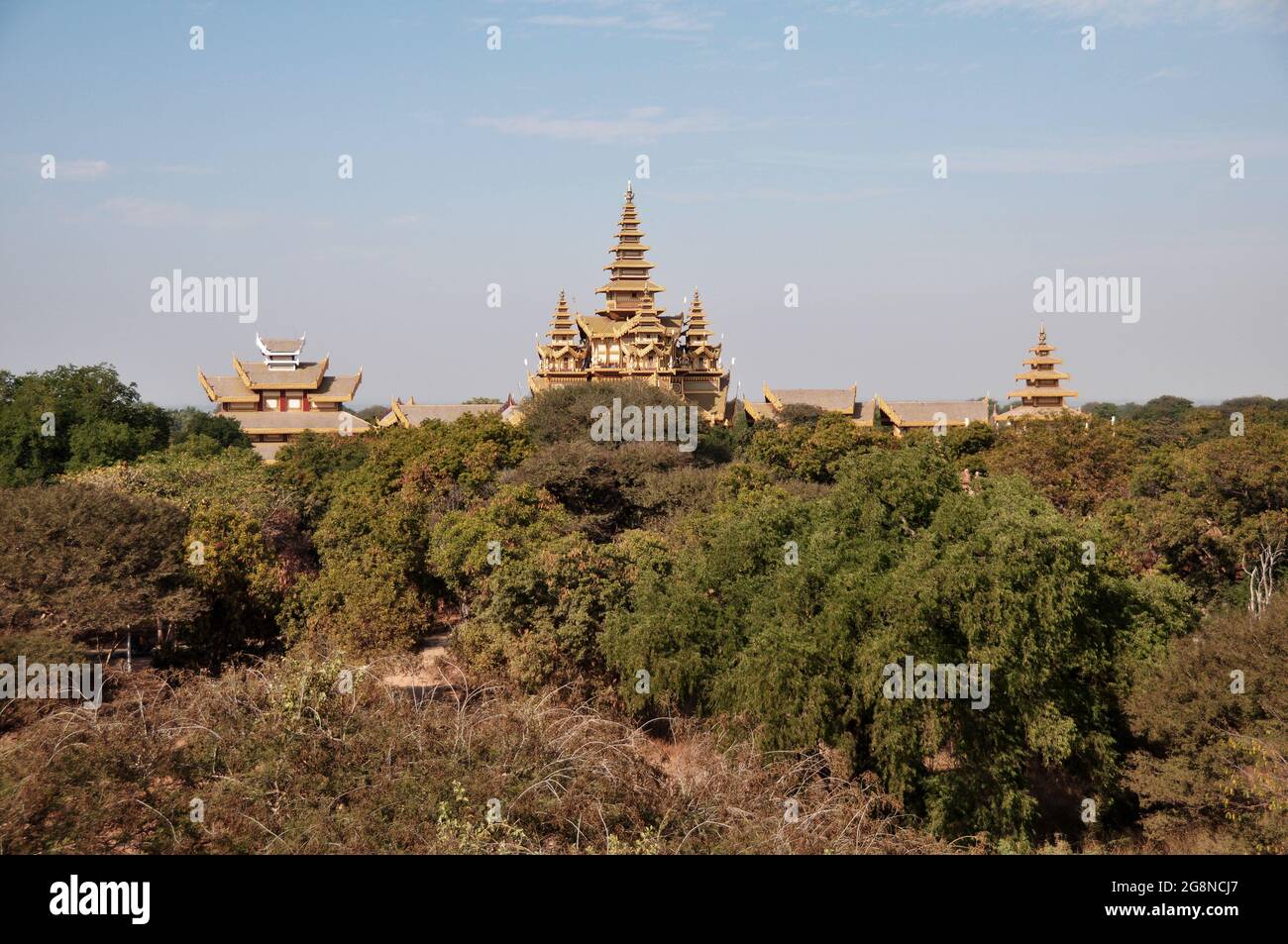 View landscape ruins cityscape UNESCO World Heritage Site with over ...