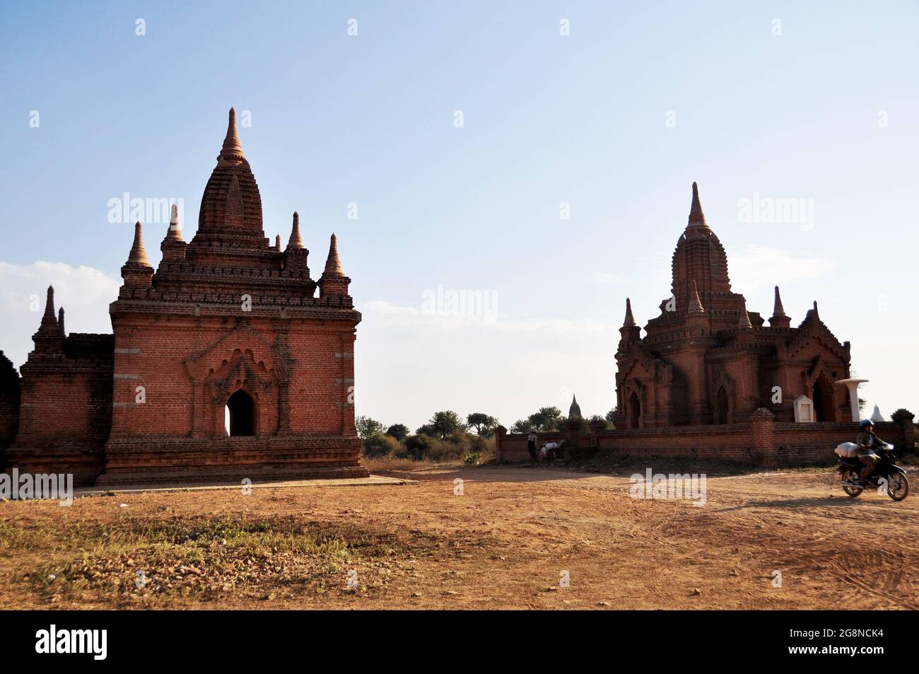 View landscape ruins cityscape UNESCO World Heritage Site with over ...