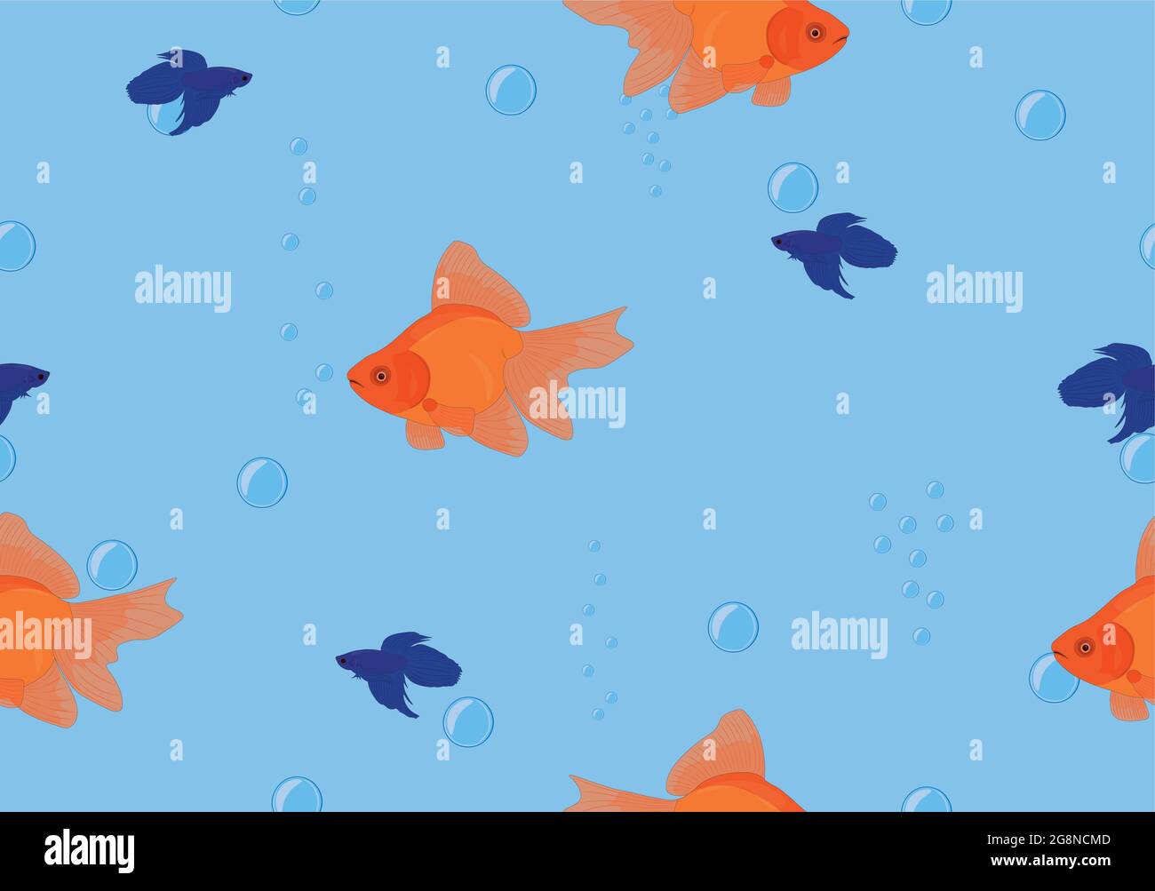 Goldfish texture Stock Vector Images - Alamy