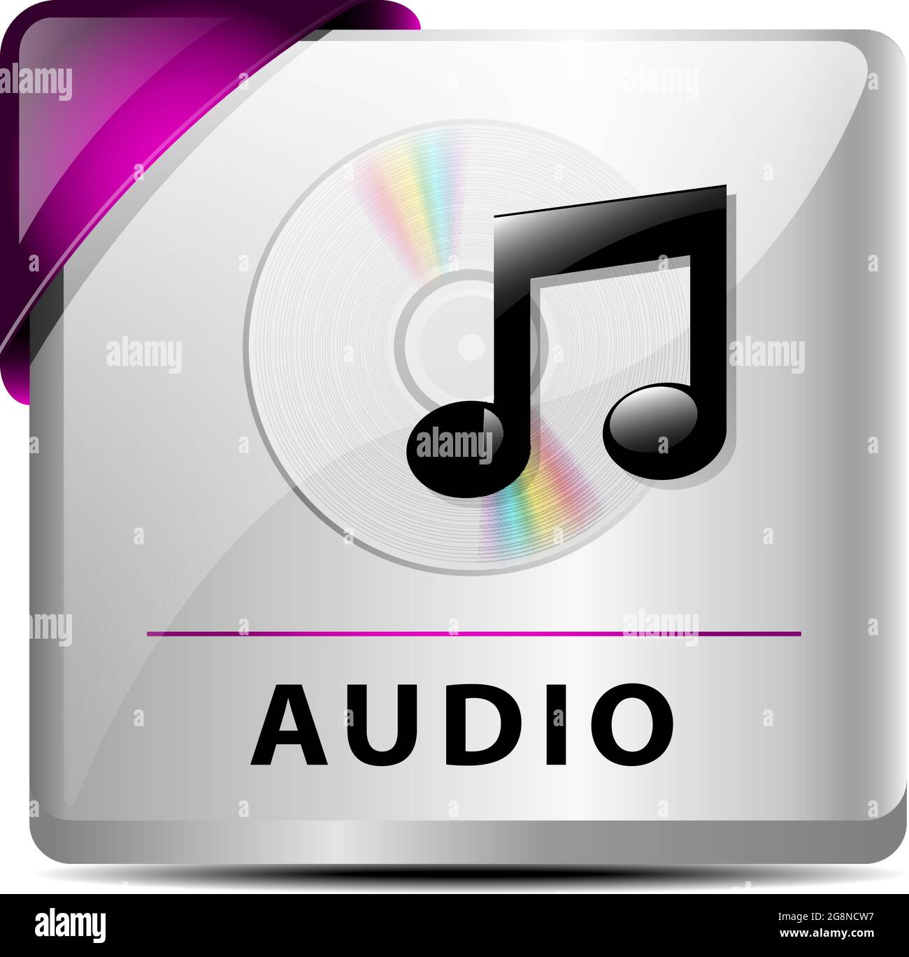 Attractive audio Stock Vector Images - Alamy