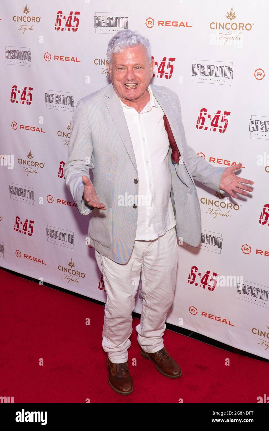 Thomas G Waite attends the Red Carpet Premiere of the film 6:45 at the ...