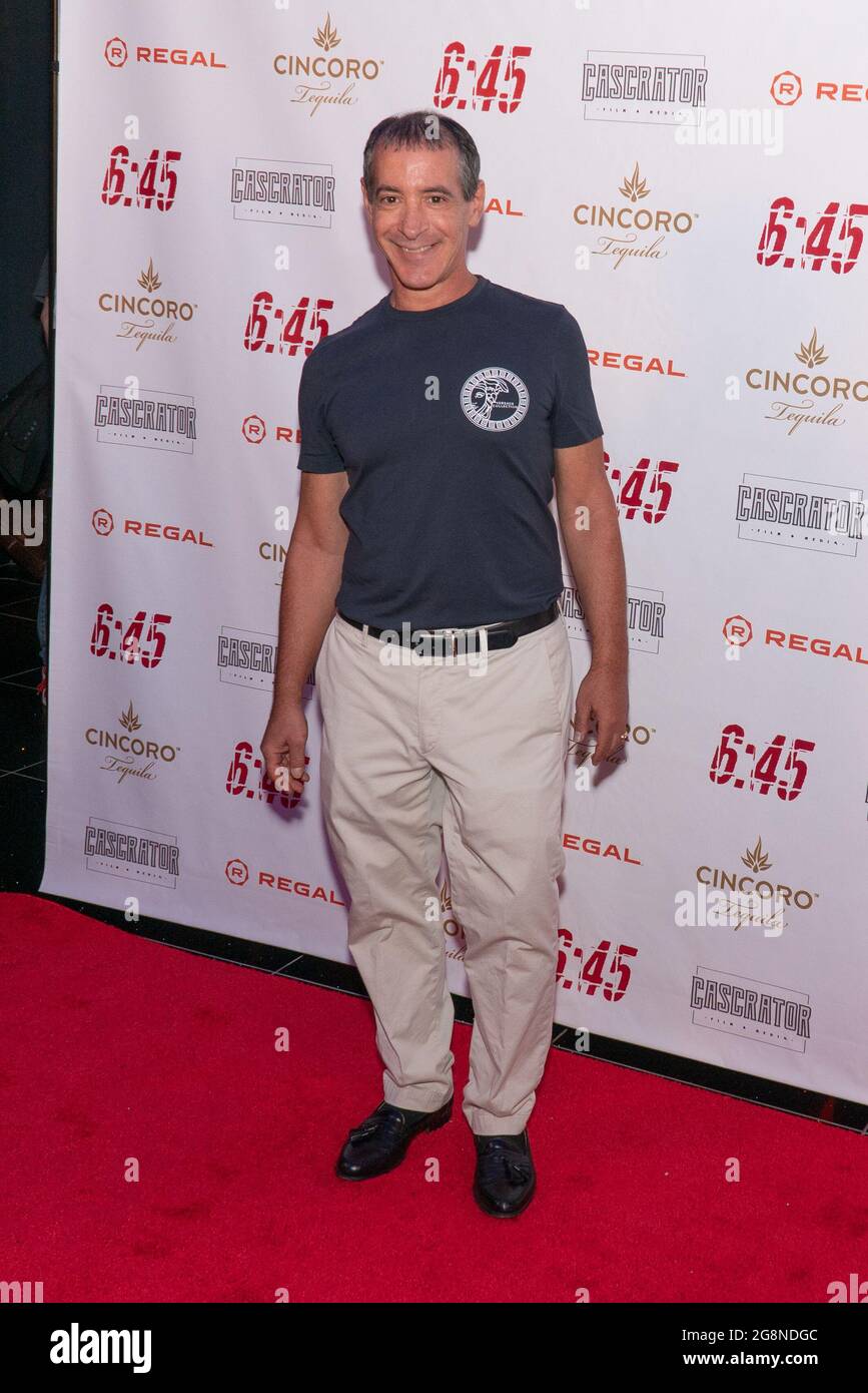 Adam Sands attends the Red Carpet Premiere of the film 6:45 at the ...