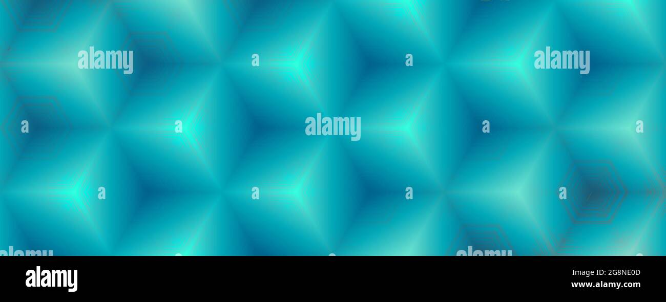 Abstract cubic textured geometric pattern. Symmetric hexagon ornament ...