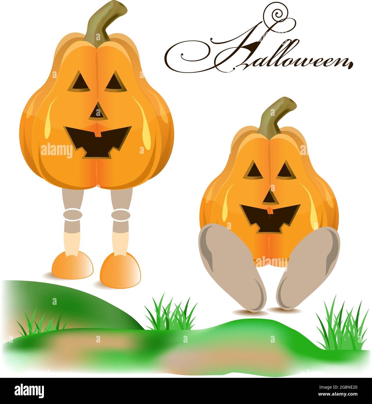 Halloween creative food funny Stock Vector Images - Alamy