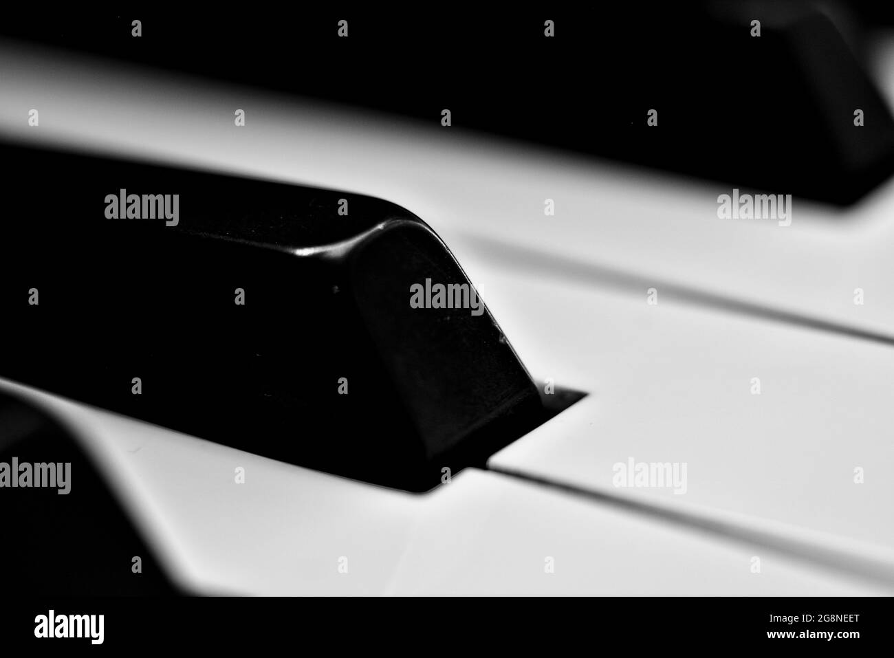 Black and white key board hi-res stock photography and images - Alamy