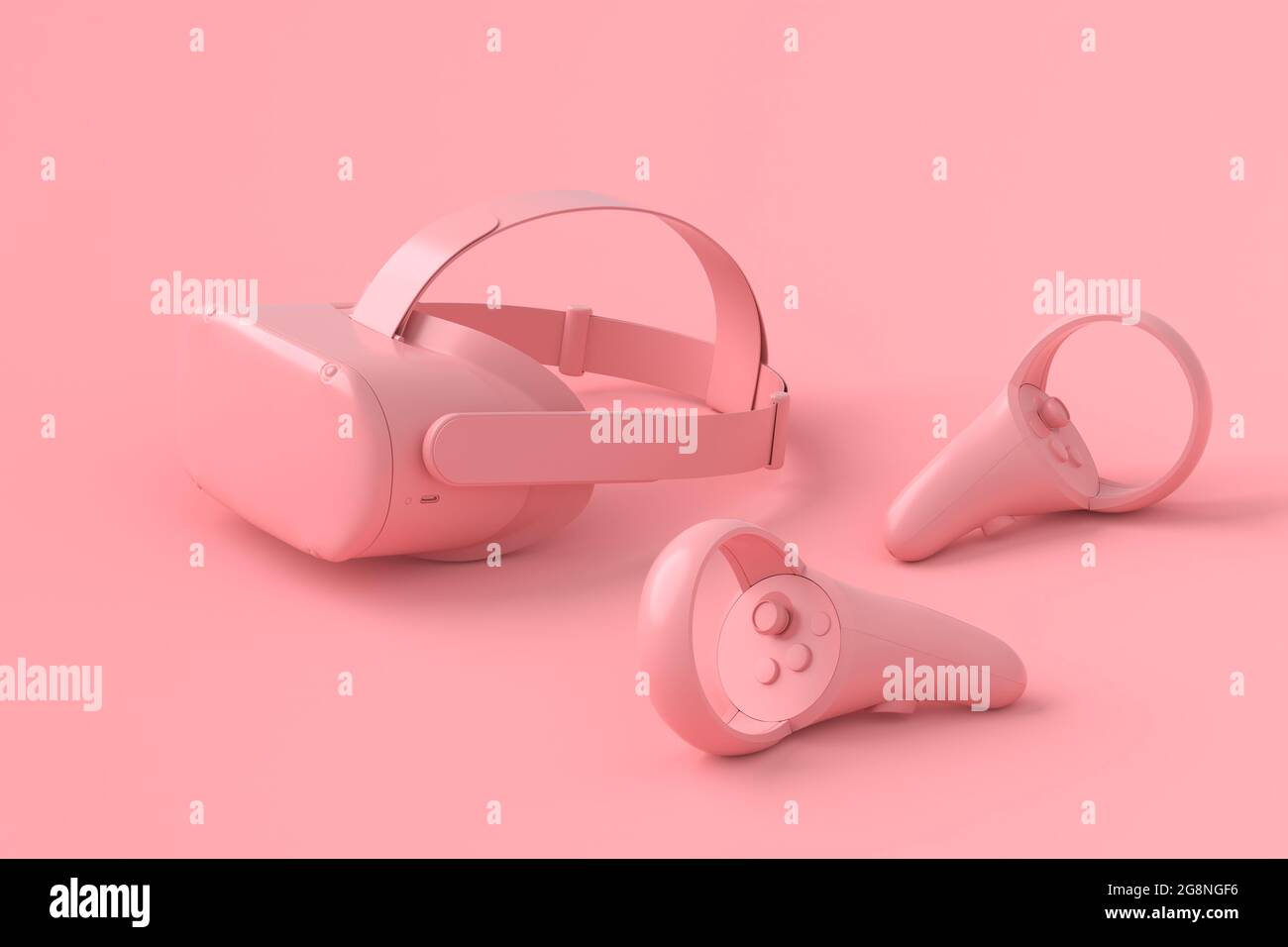 Virtual reality monochrome glasses and controllers for online and cloud ...