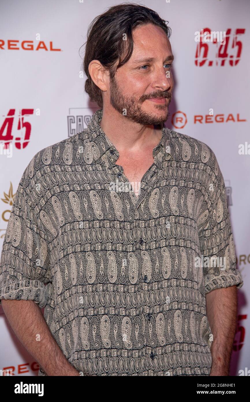 Michael Reed attends the "6:45" New York Premiere at Regal Union Square ...