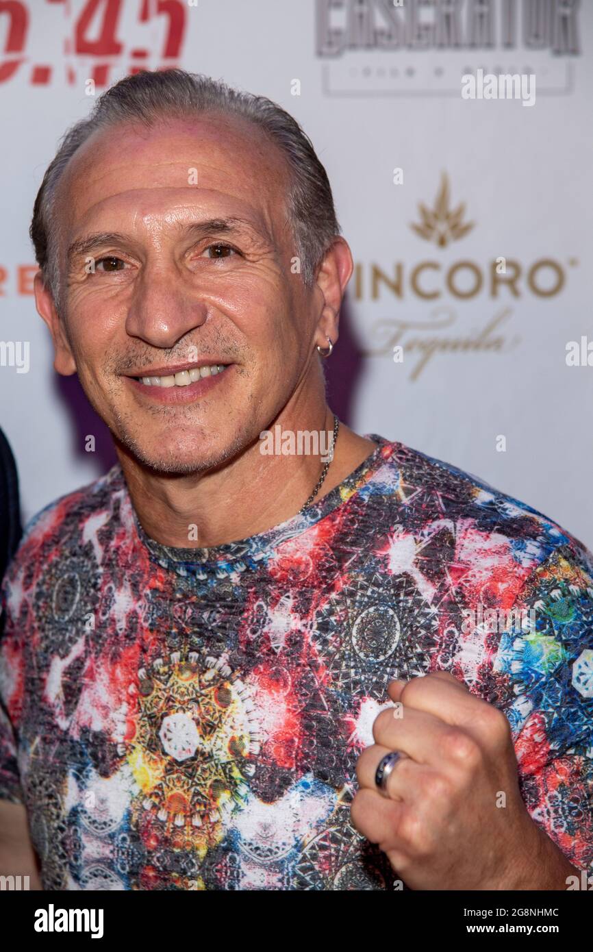 Ray Mancini attends the "6:45" New York Premiere at Regal Union Square ...