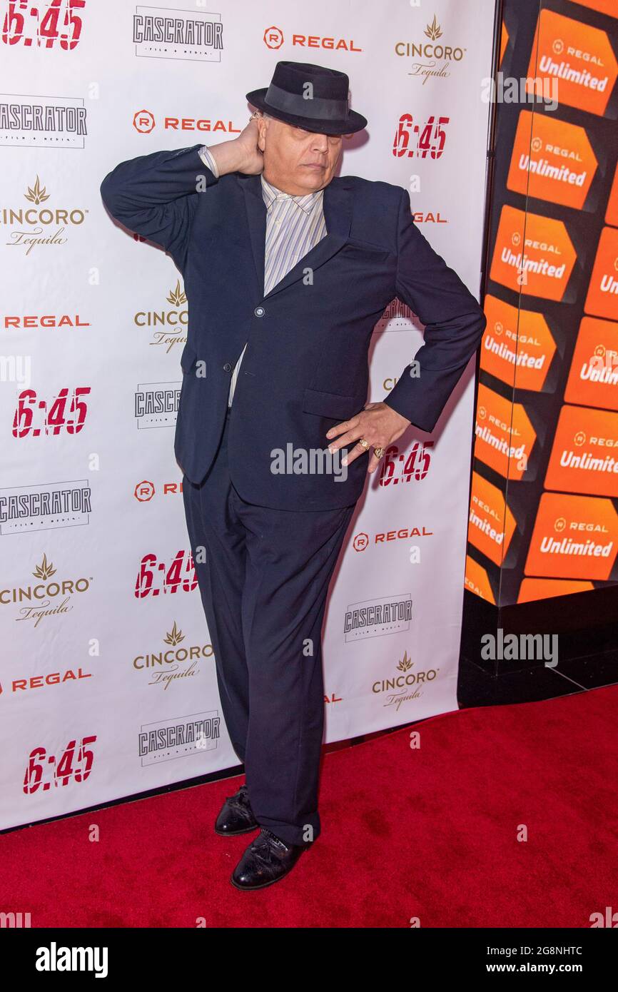 New York, United States. 21st July, 2021. Armen Garo attends the "6:45 ...