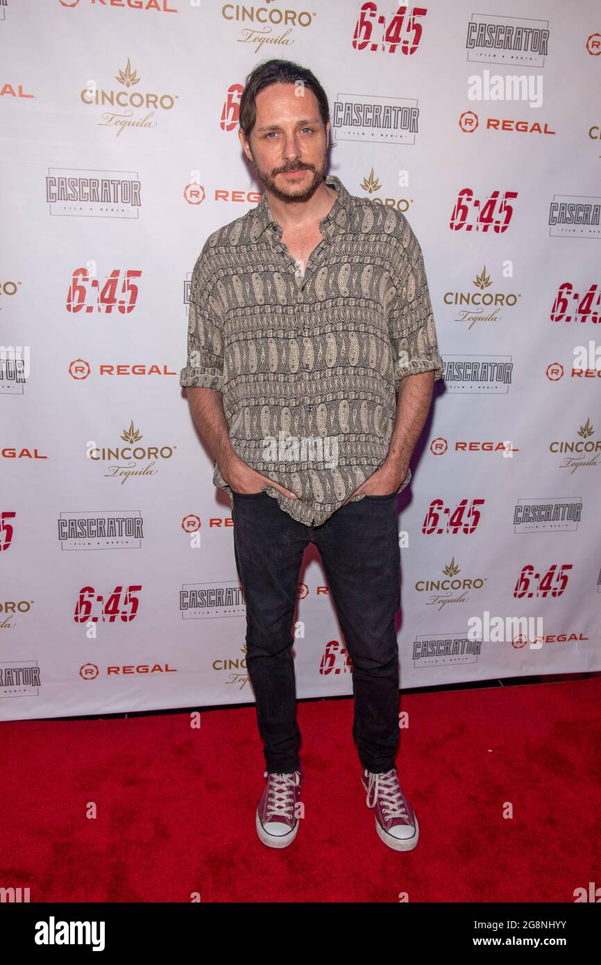 New York, United States. 21st July, 2021. Michael Reed attends the "6: ...