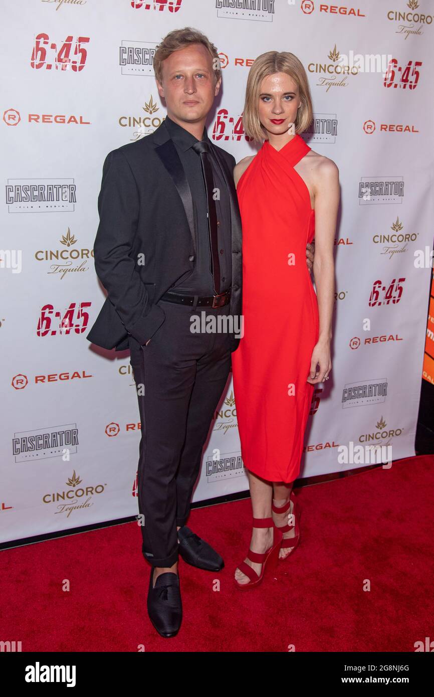 New York, United States. 21st July, 2021. Joshua Matthew Smith and ...