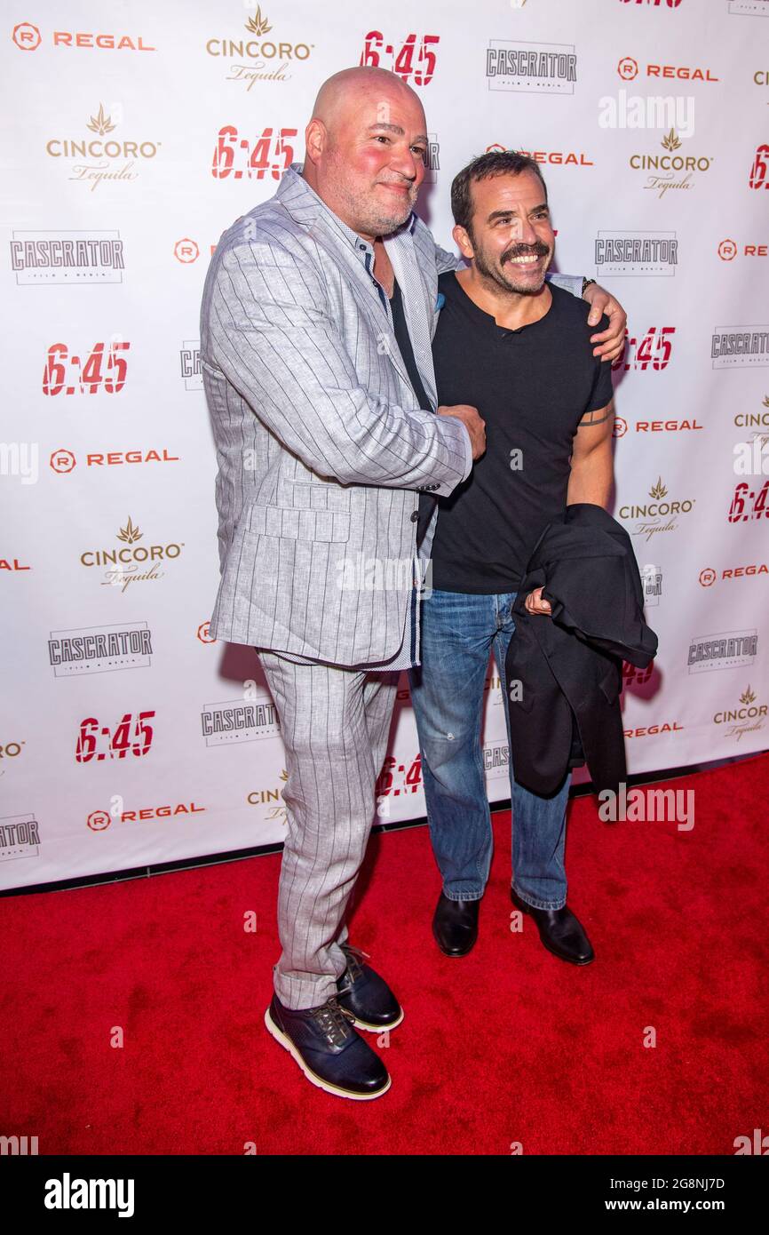New York, United States. 21st July, 2021. Craig Singer and Robert Dean ...