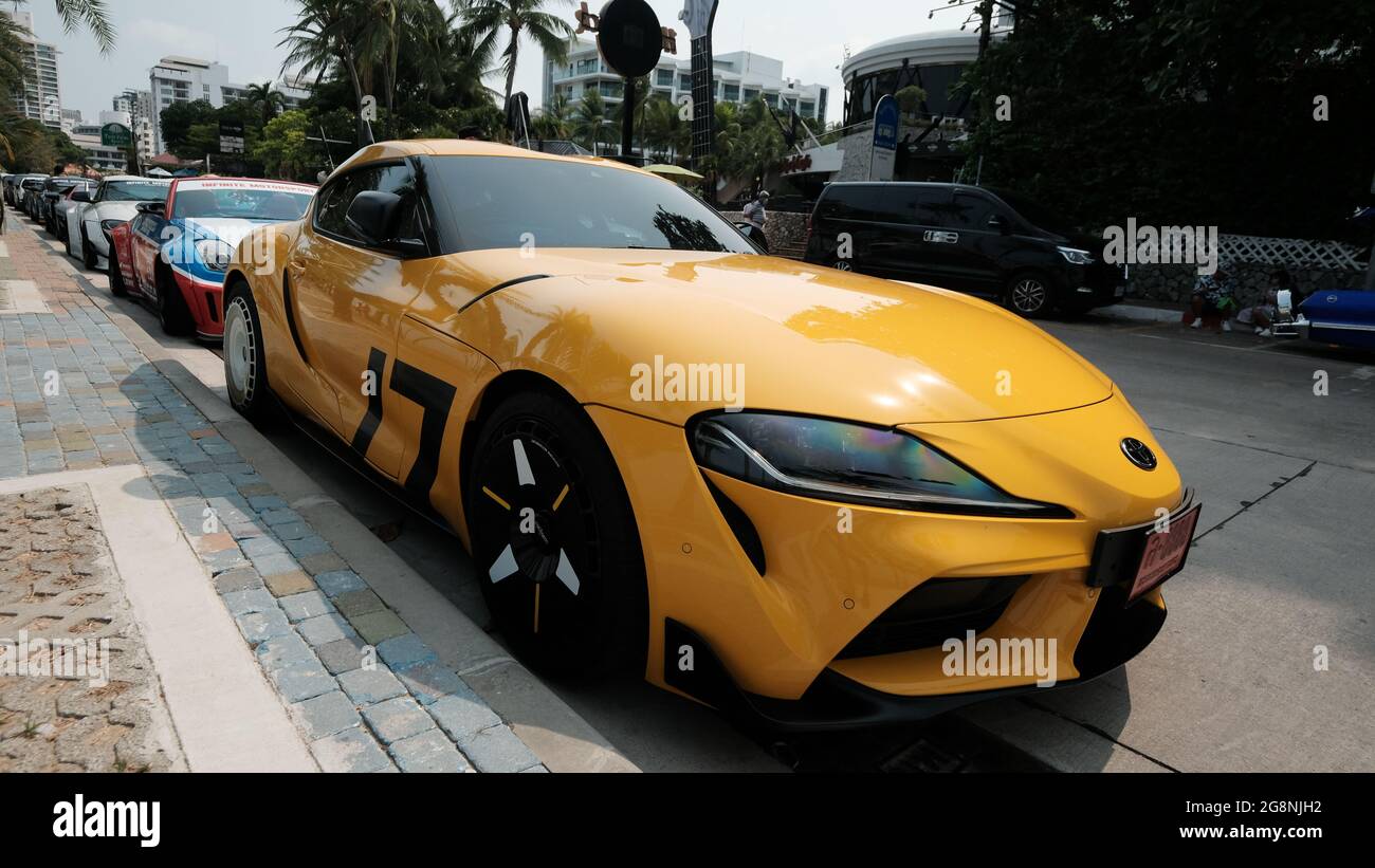 Collectable Classic Custom Car Chassis Show Friends in Pattaya Thailand ...