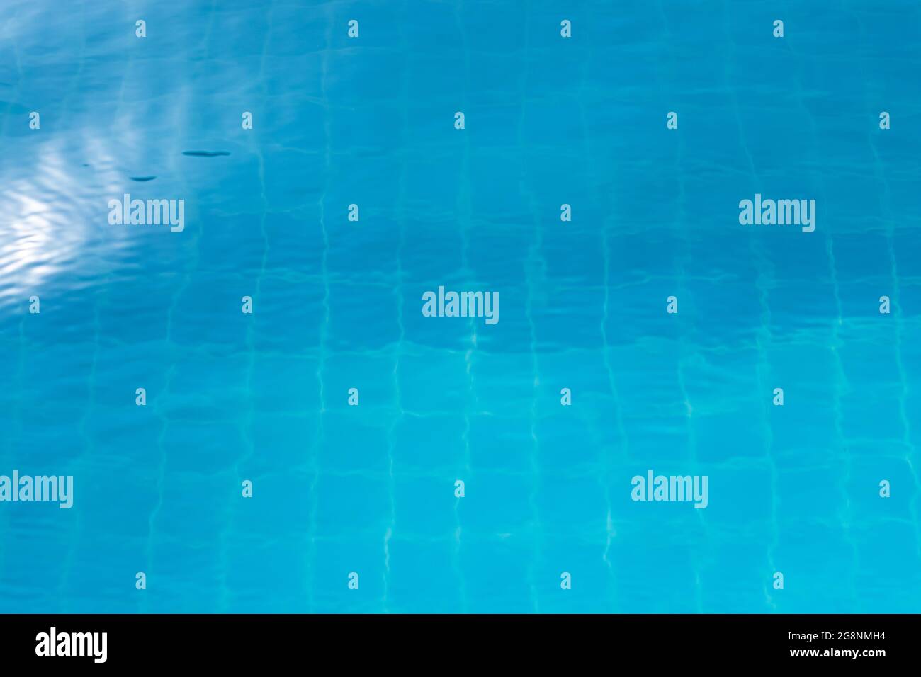 surface of blue swimming pool background. Abstract beautiful ripple ...