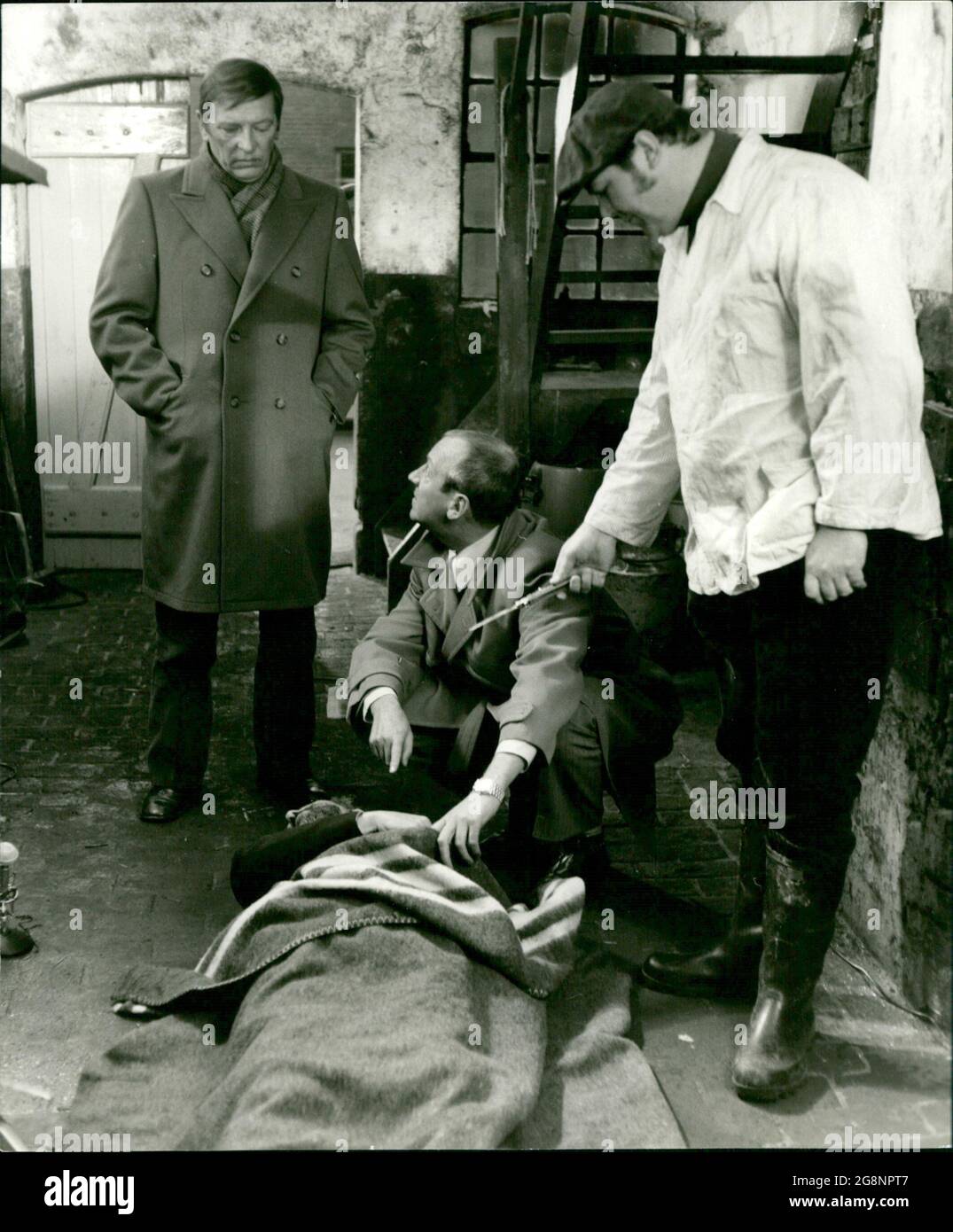 Szene mit Günther Neutze, Karl Lieffen und Edgar Hoppe aus der ...